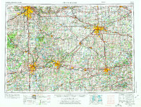1950s Maps of Howell Township, MI | Pastmaps